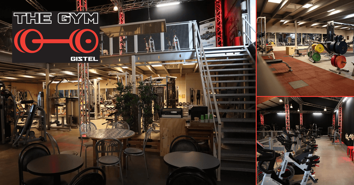 The Gym Gistel Fitnessclub | Kracht- & Cardiotraining | 450 m² aan ruimte